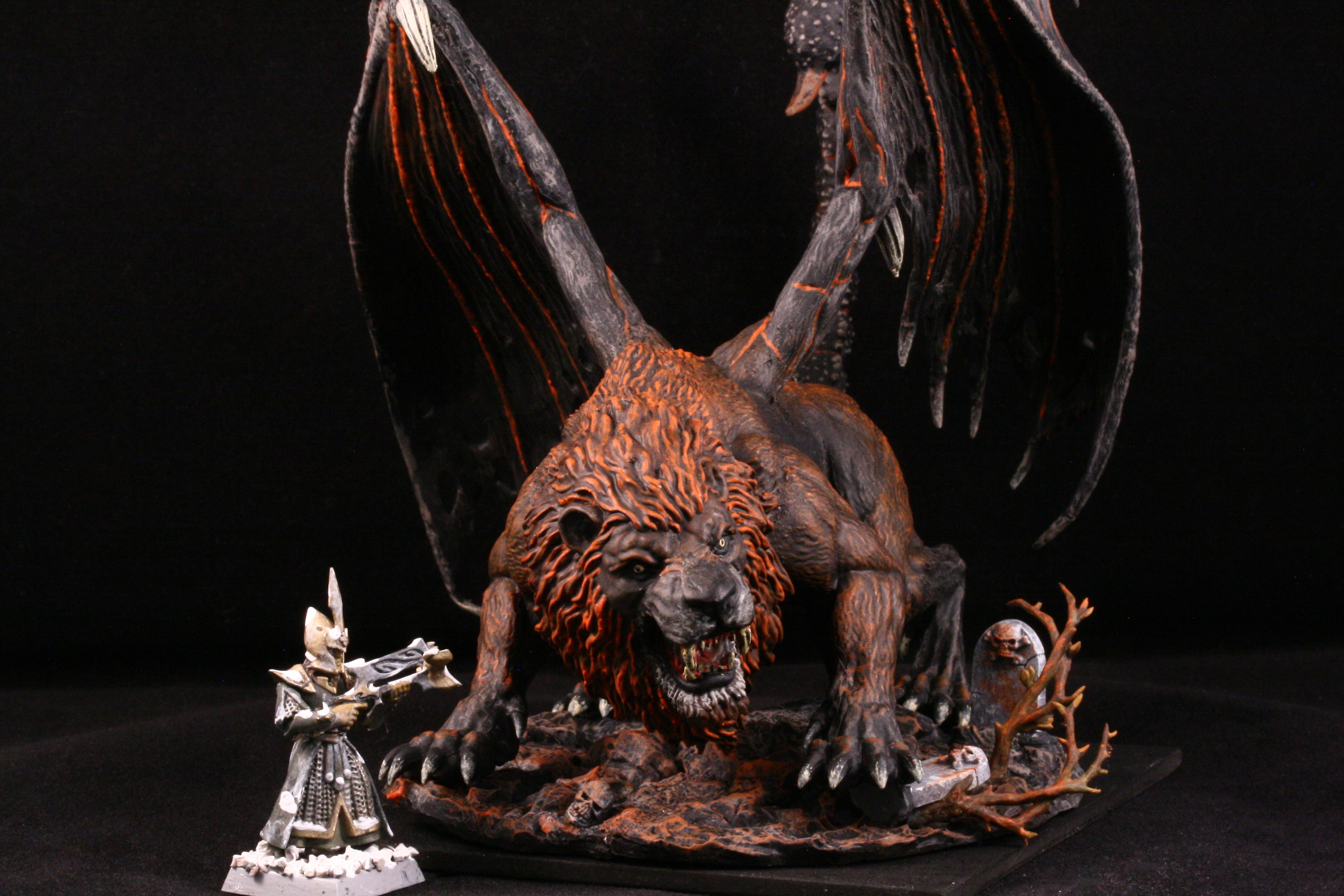 Wild Manticore – Bonepile Miniatures